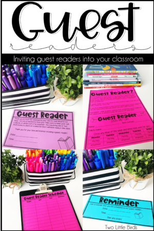 Starting a Guest Reader Program in Your Classroom - Two Little Birds ...