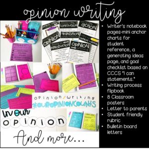 Writers Workshop: Writing Workshop Lessons, Writer's Notebook, Posters ...