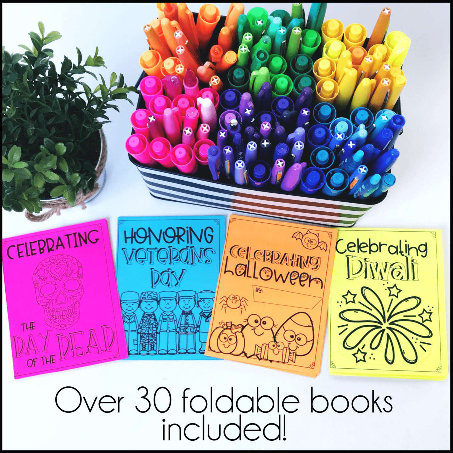 Seasonal Writing Prompts | Writing Activity Bundle | Foldable Books ...