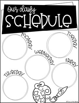 Back to School-Back to School Forms Editable - Two Little Birds Teaching