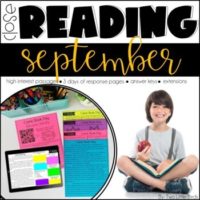 Close Reading Passages & Activities for September - Two Little Birds ...