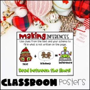 Making Inferences Christmas Holiday Inferencing Activity - Two Little ...