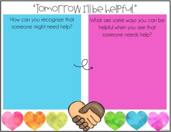 Read Aloud Book Companion-Tomorrow I'll Be Kind - Two Little Birds Teaching