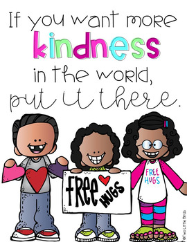 #Kindnessnation Set of Kindness Posters - Two Little Birds Teaching