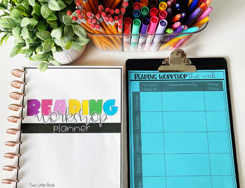 How to Make a Reading Workshop Schedule with Limited Time - Two Little ...