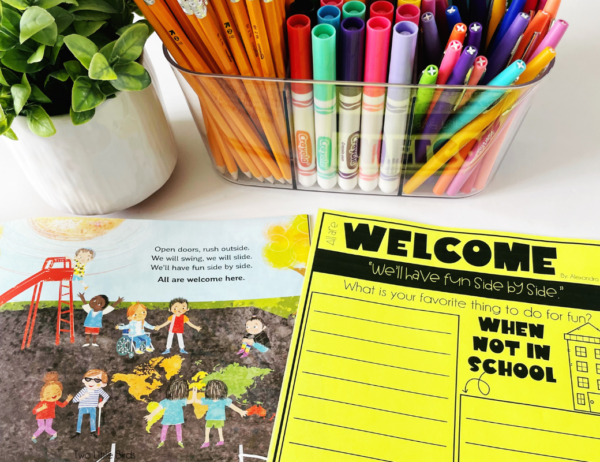 All Are Welcome: Activities to Build a Class Community - Two Little ...