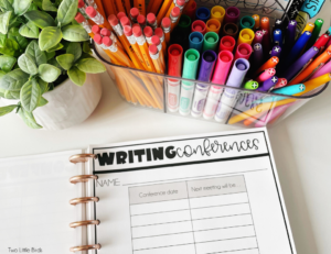 How To Make Writing Conferences Meaningful - Two Little Birds Teaching