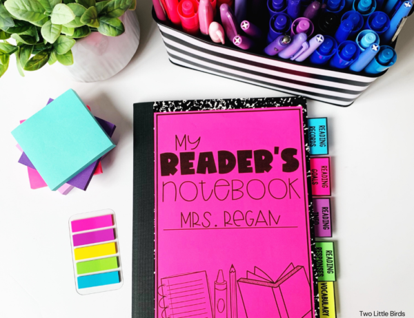 How to Set Up Student Reader's Notebooks - Two Little Birds Teaching