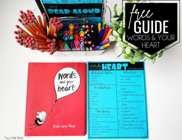 Words and Your Heart: Activities to Discuss Feelings - Two Little Birds ...