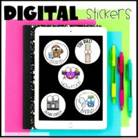 Teacher Pack Bundle: Digital Agenda Slides, Digital Stickers, Book ...