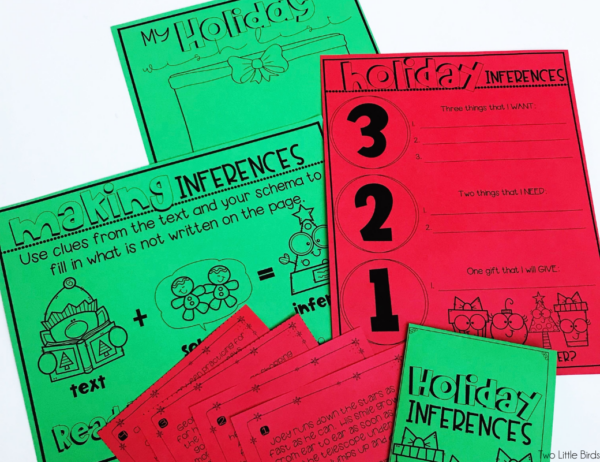 Favorite December Activities and Read Alouds - Two Little Birds Teaching