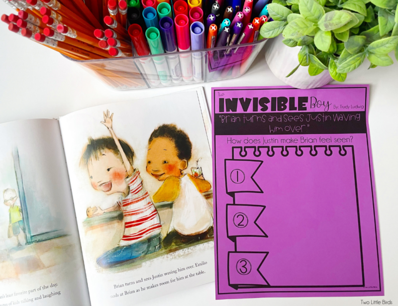 The Invisible Boy: Activities to Teach Kindness - Two Little Birds Teaching