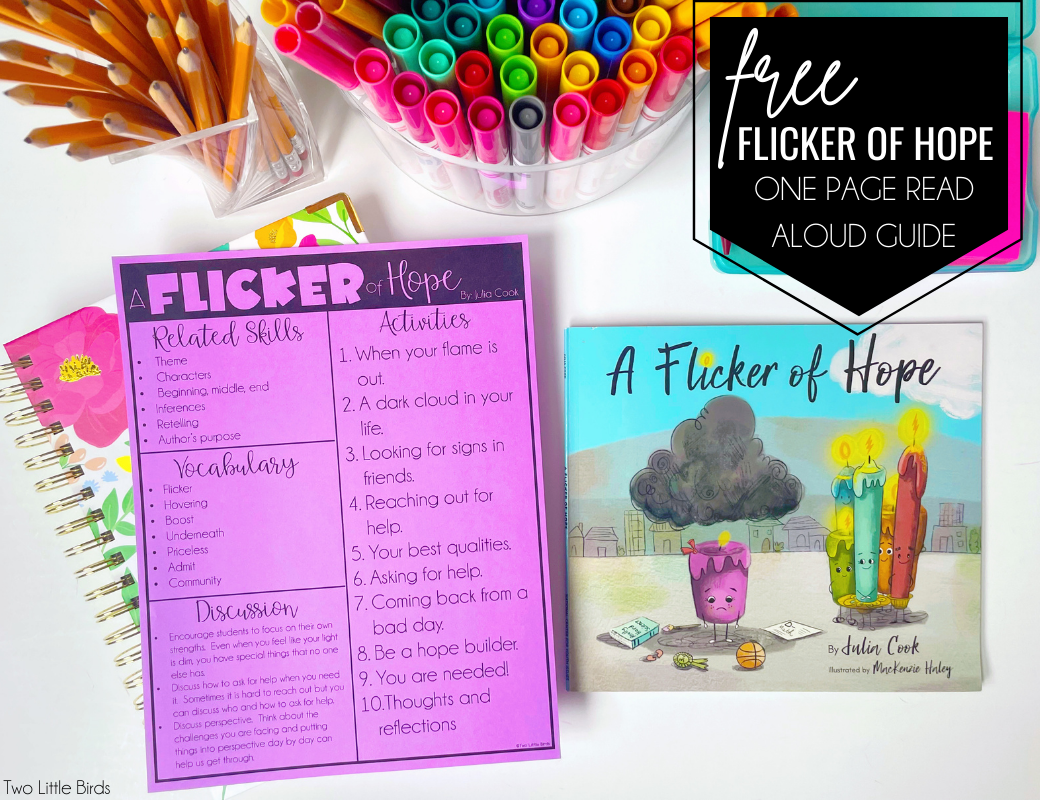 A Flicker of Hope: Activities of Hope & Resilience - Two Little Birds ...
