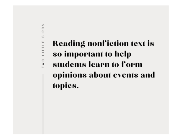 3 Anchor Charts for Teaching Nonfiction Point of View - Two Little ...