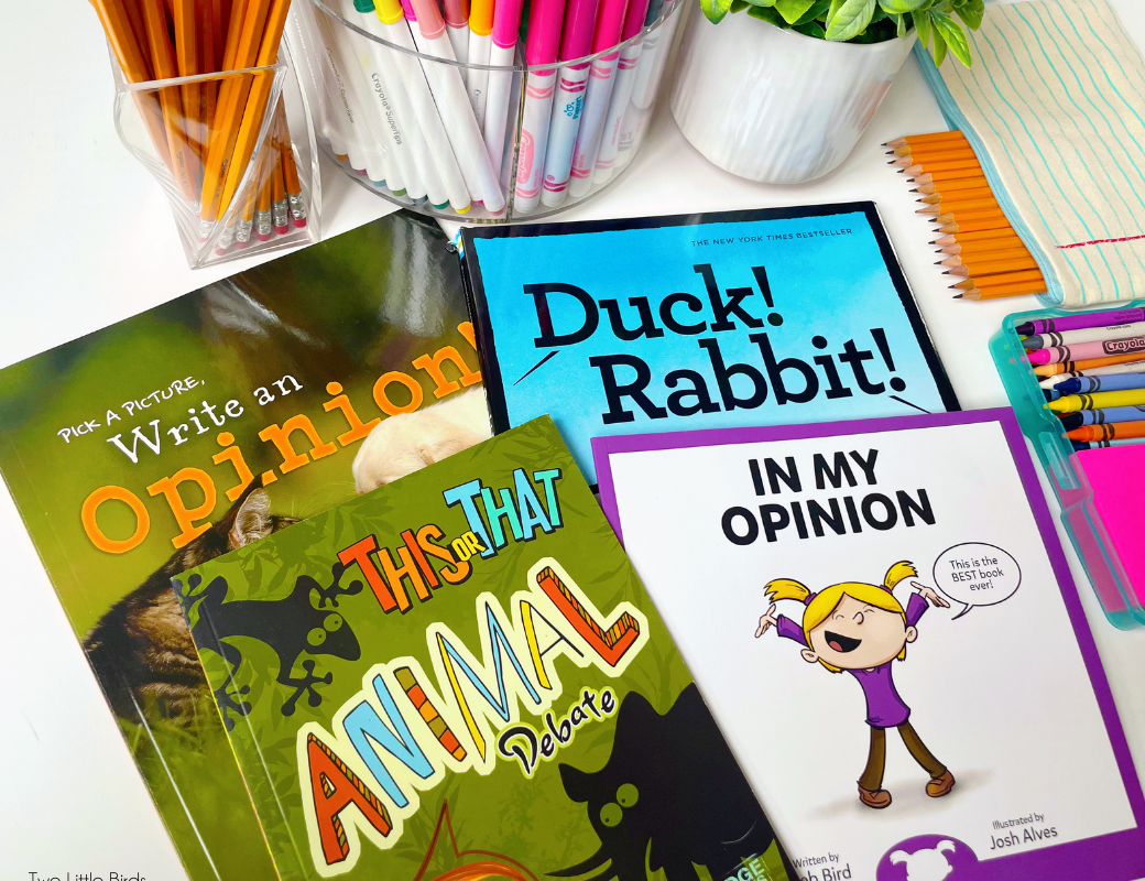 Favorite Mentor Text for Teaching Opinion Writing - Two Little Birds ...