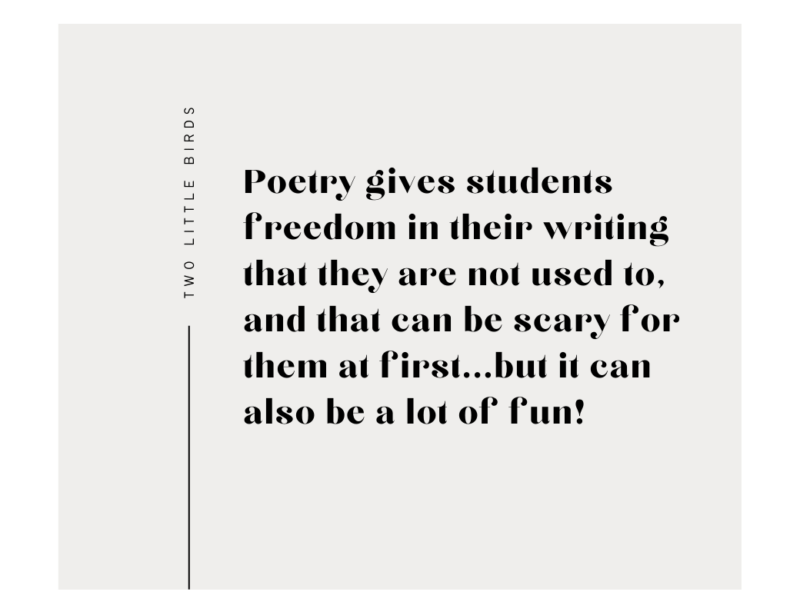 5 Ways to Teach Poetry in Upper Elementary Classrooms - Two Little ...