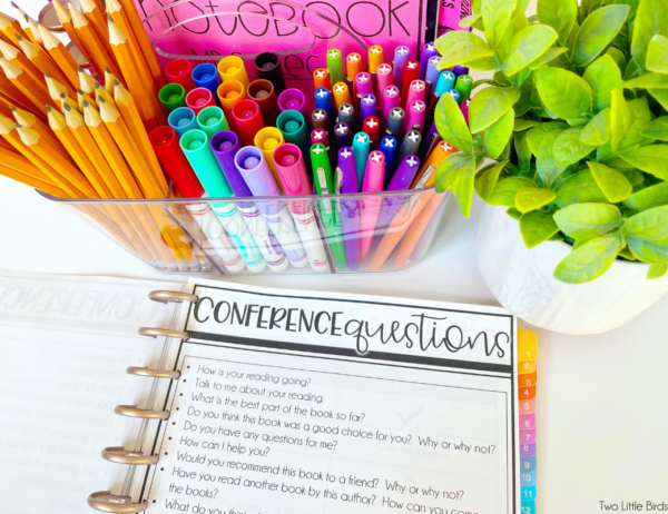 A Guide to Meaningful Reading Conferences - Two Little Birds Teaching