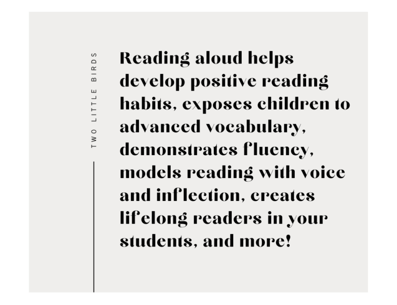 5 Reasons to Use Mentor Text in Your Classroom - Two Little Birds Teaching