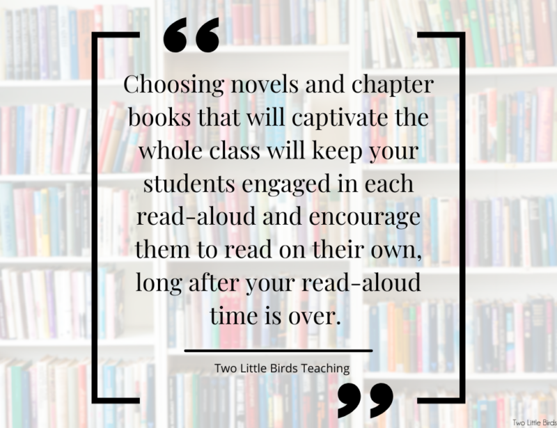 10 Chapter Books That Will Captivate Your Whole Class - Two Little ...