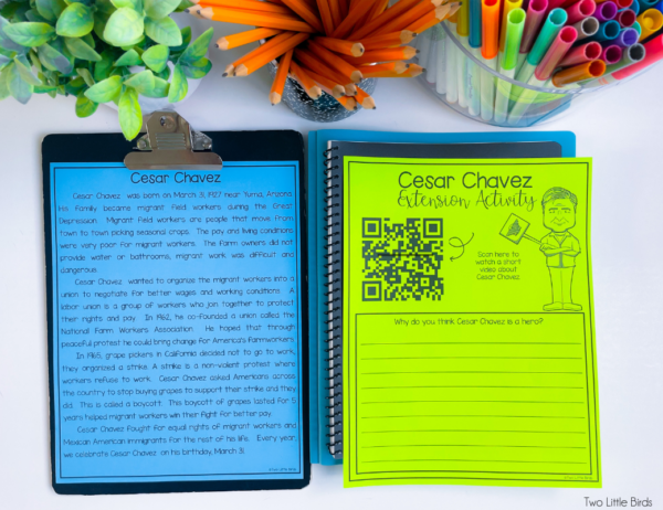 March Activities for Upper Elementary Students - Two Little Birds Teaching